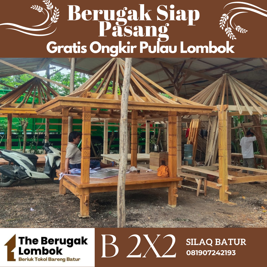 Harga dan 3 Fungsi Berugak Yang Harus Anda Tau - BERUGAK LOMBOK