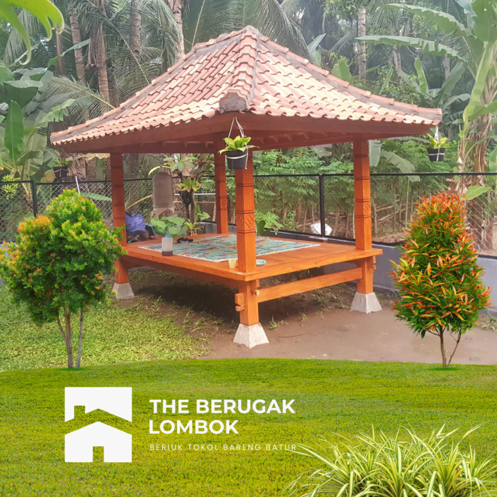 Pelanggan Puas, Pemasangan Berugak Kayu Di Lombok Utara - BERUGAK LOMBOK